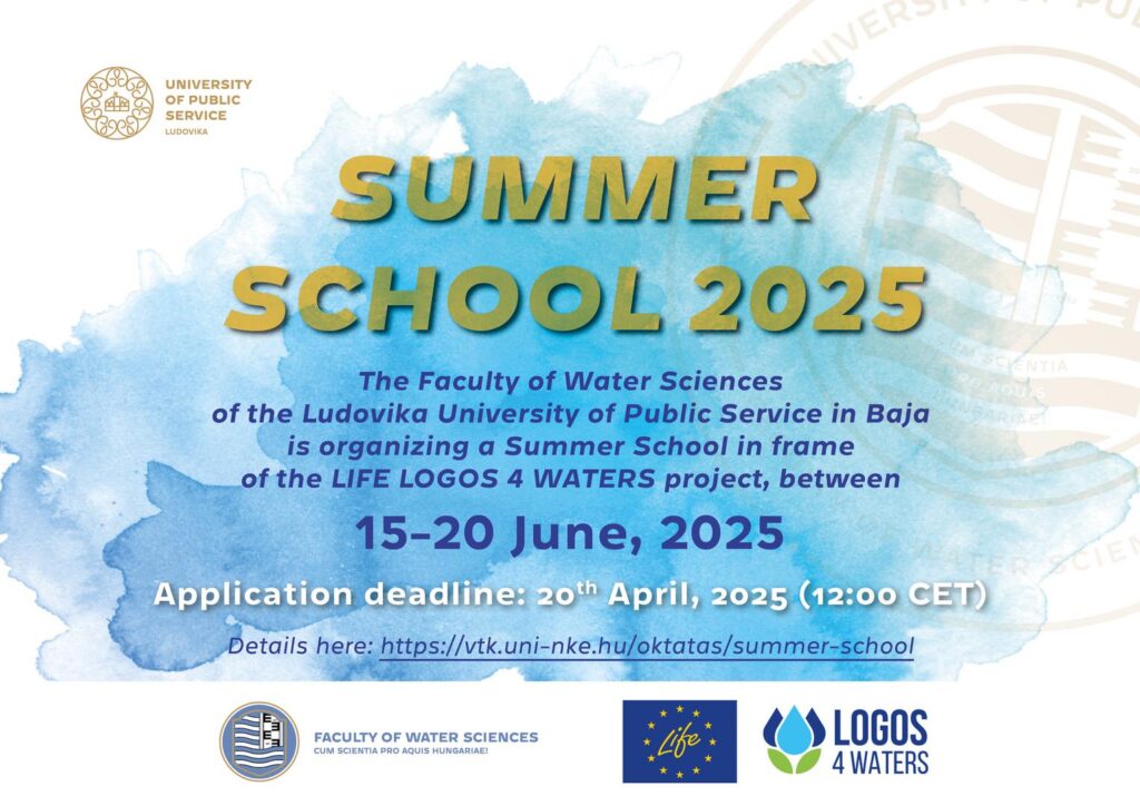 LIFE LOGOS 4 WATERS Summer School 2025 - LIFE LOGOS 4 WATERS